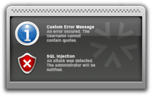 Extracting Information from Custom Errors - SQL Injection